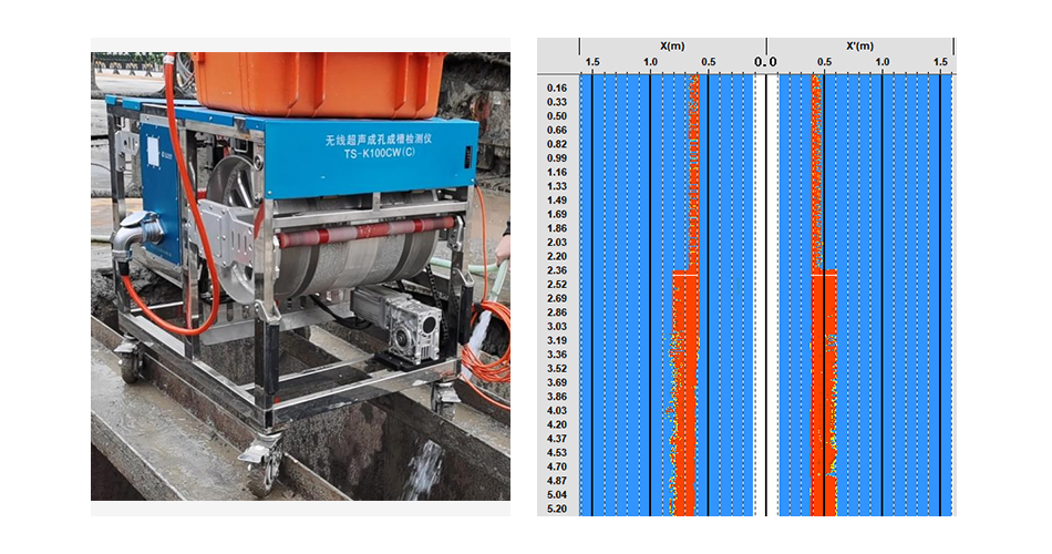 Ultrasonic Drilling Monitor for Construction TS-K100CW(C) | Pioneering ...